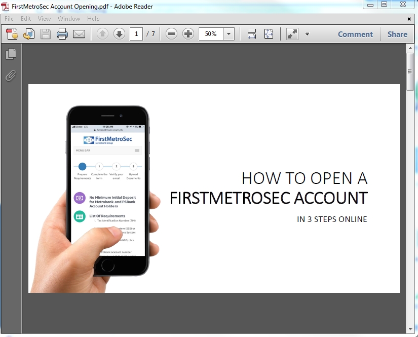 First Metro Securities - Account Opening FAQs