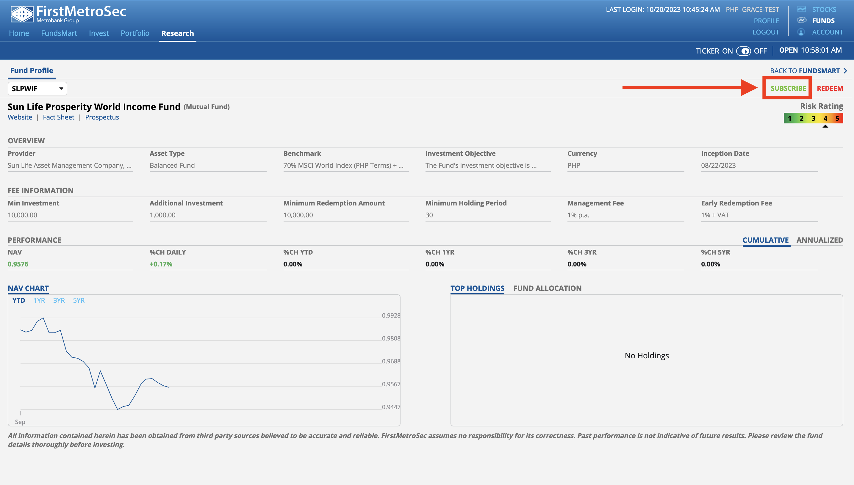 First Metro Securities - Announcements and Promos